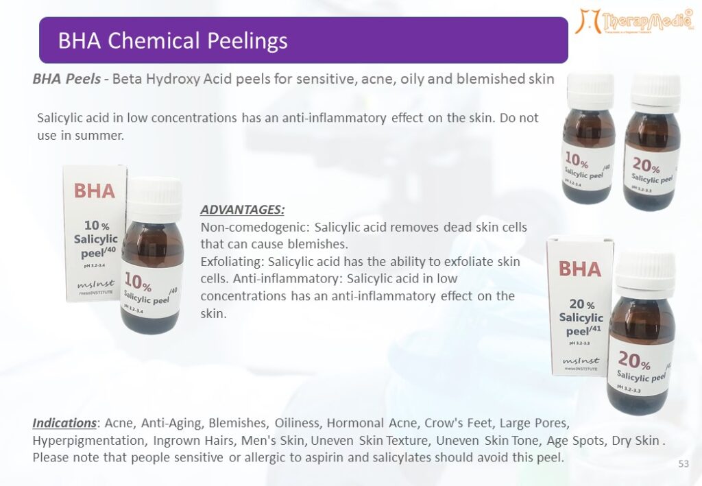 Salicilic Peeling at 10% - TherapMedic